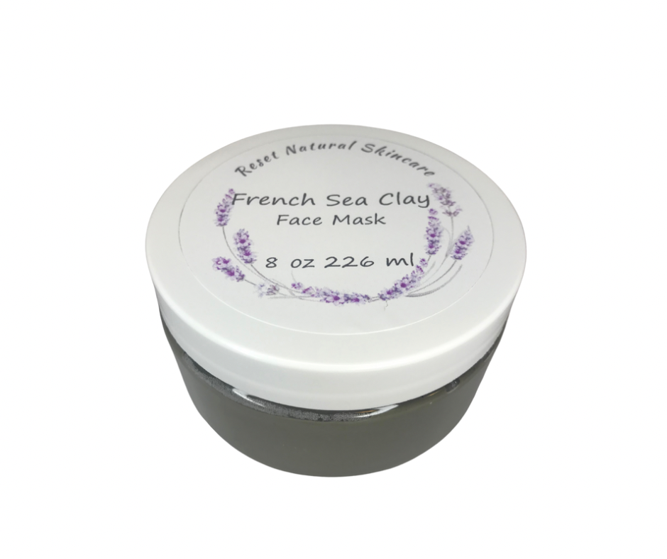 French Sea Clay Face Mask – Reset Natural Skincare